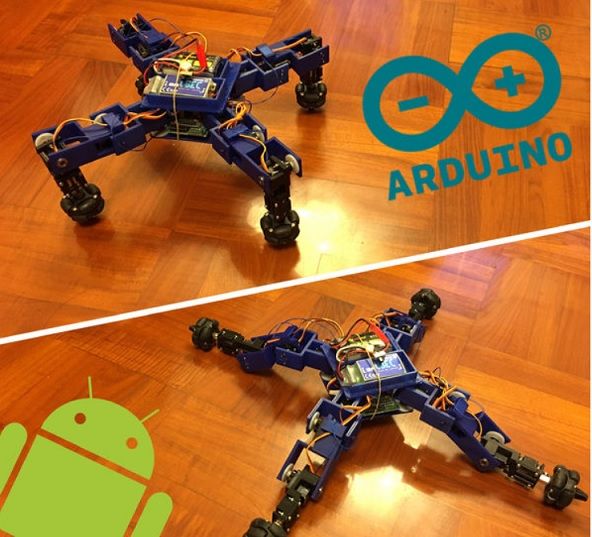 Spiderbot V2. Construye un Transformer con Arduino e impresión 3D