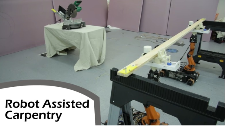 Este robot carpintero te construye tus muebles preferidos