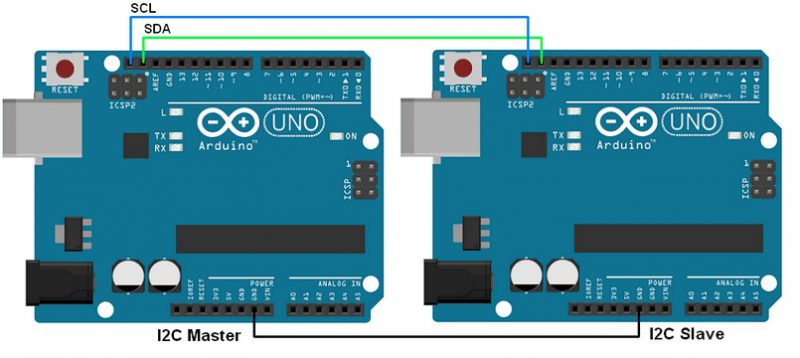 I2C, Protocolo para conectar dos Arduino | Descubrearduino.com